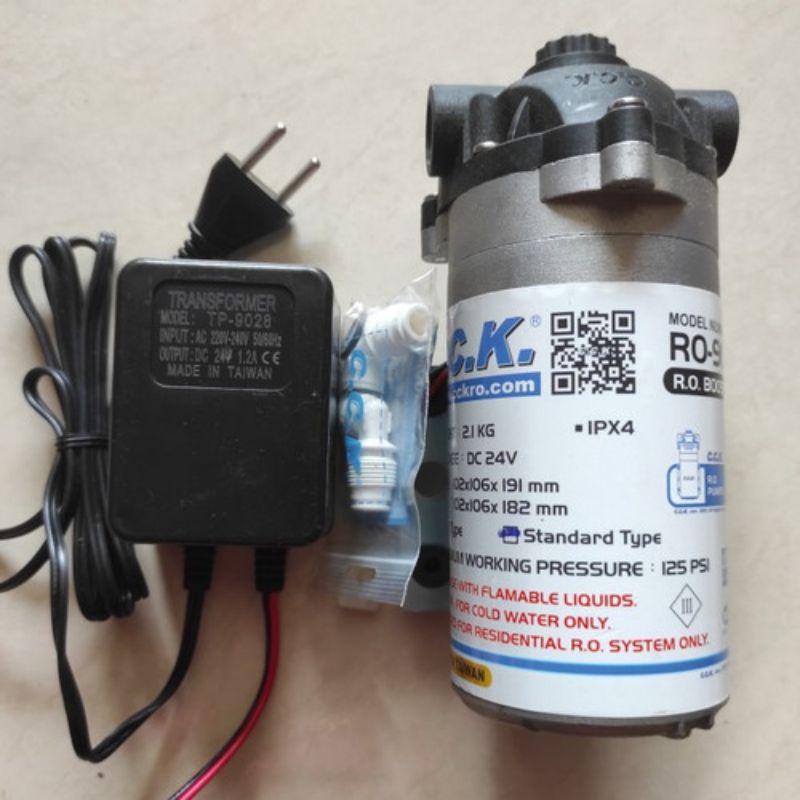 Jual Pompa RO CCK 24 Volt / Booster Pump 24 V RO Reverse Osmosis | Shopee Indonesia