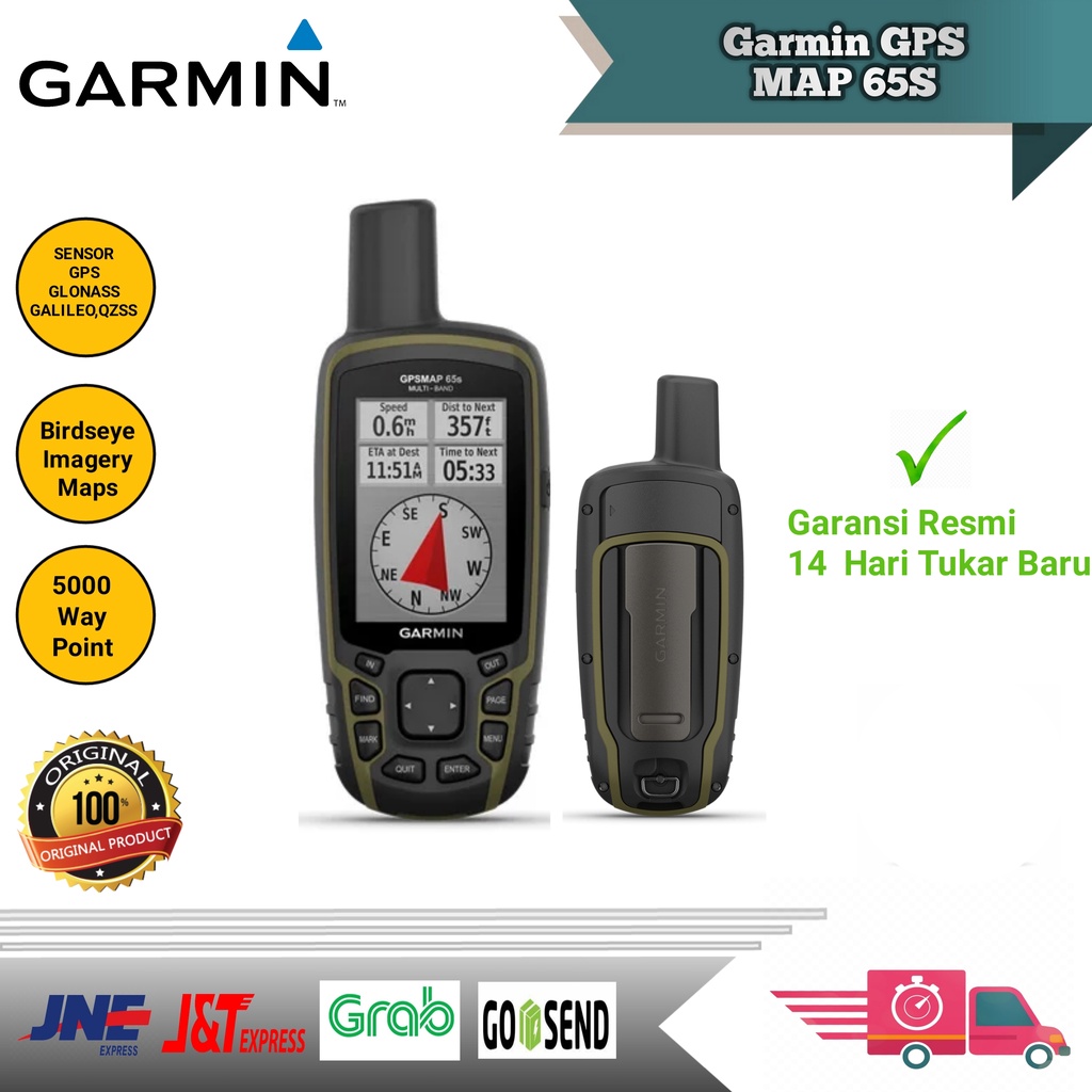 Jual GPS MAP GARMIN 65S - PETA GARMIN GPSMAP 65s - Garmin Gps65s ...