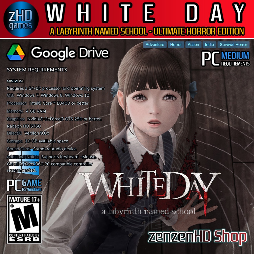 Jual WHITE DAY - A LABYRINTH NAMED SCHOOL - Ultimate Horror Edition ...