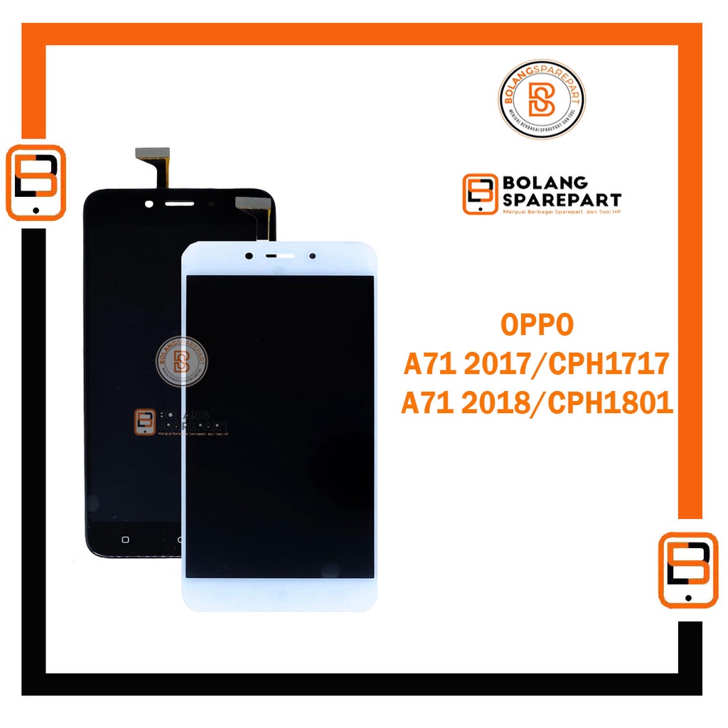Jual LCD OPPO A71 2017 CPH1717 / A71 2018 CPH1801 + TOUCHSCREEN ...
