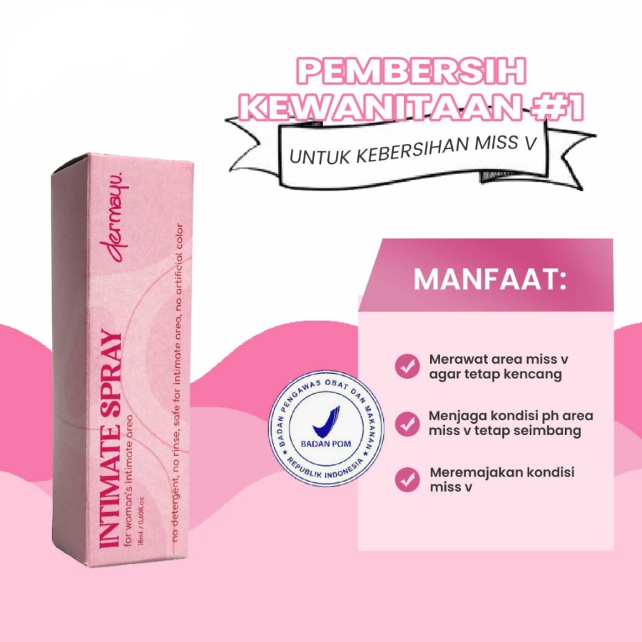 Jual POLKADOPE - Spray Perapat Miss V Wanita Dermayu Intimate Original ...