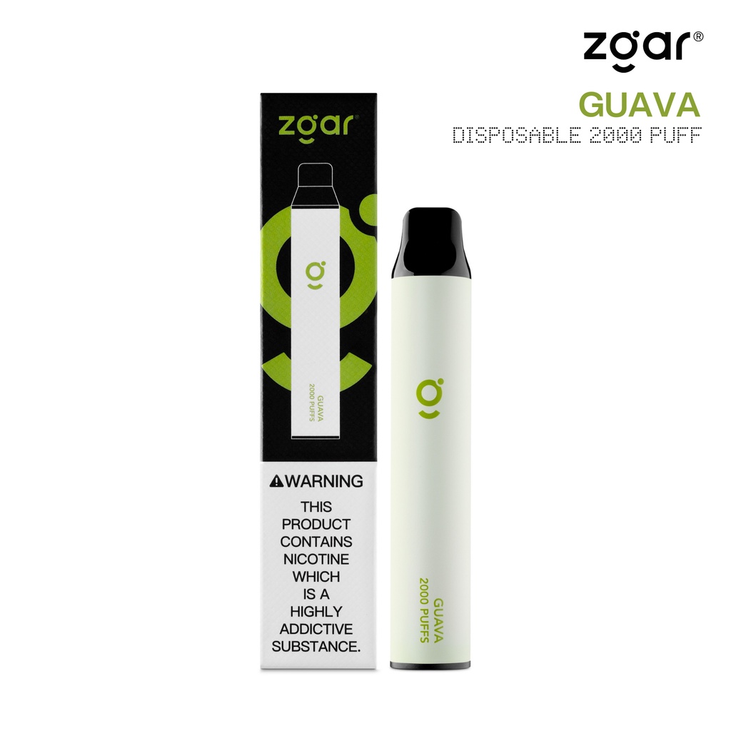 Jual ZGAR Disposable Vape 2000 Puff - Rasa Guava | Shopee Indonesia