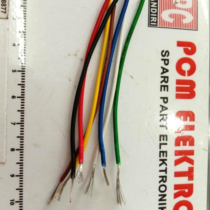 Jual kabel serabut tebal AWG22 made in JAPAN Cable ton awg 22 1meter ...