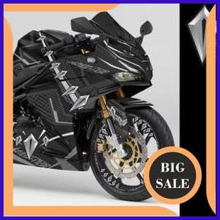 Jual parts Decal Sticker Motoblast - Honda CBR250RR Livery Black ...