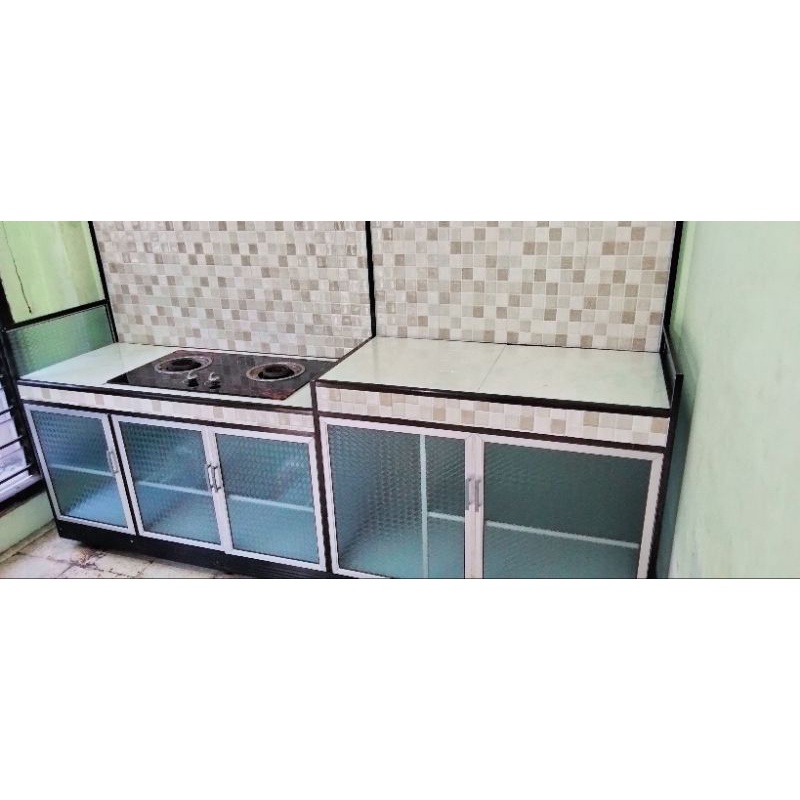 Jual rak piring dan meja kompor tanam portable | Shopee Indonesia