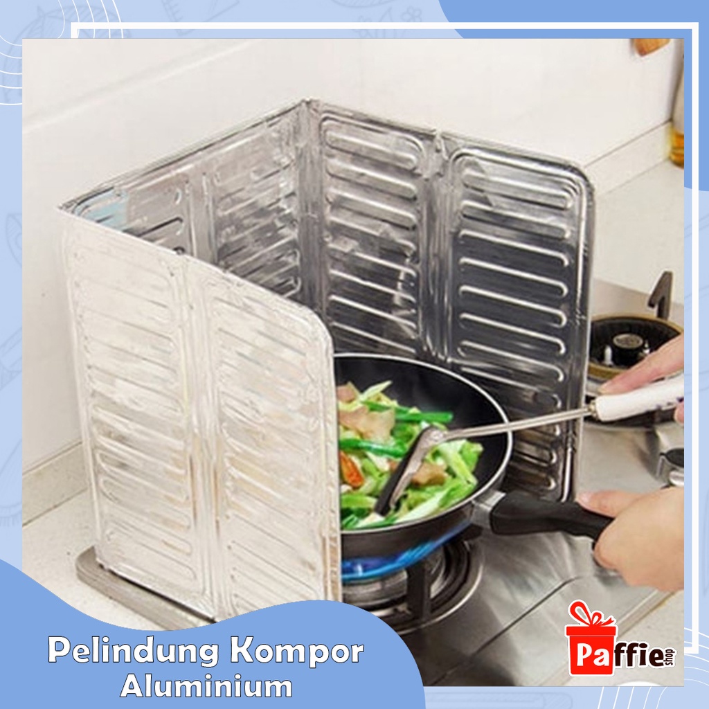 Jual Pelindung Kompor Aluminium Anti Panas Minyak Goreng Alat Masak Dapur | Shopee Indonesia