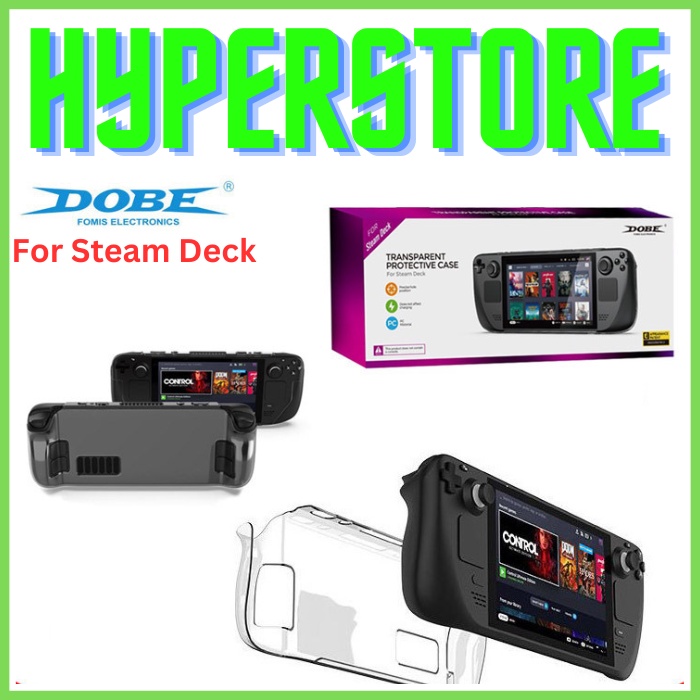 Jual Dobe Transparent Protective Case For Steam Deck Casing Transparan ...