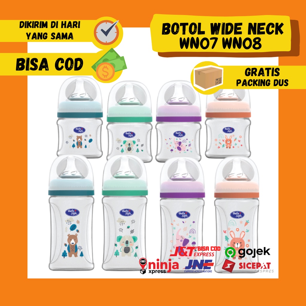 Jual Botol Wideneck Wide neck Leher Lebar Botol Susu Dot Bayi Baby Safe ...