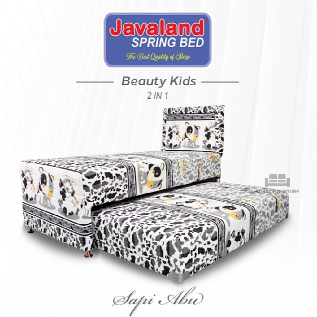 Jual Javaland Kasur Springbed 2in1 / kasur atas bawah Sorong Roda ...