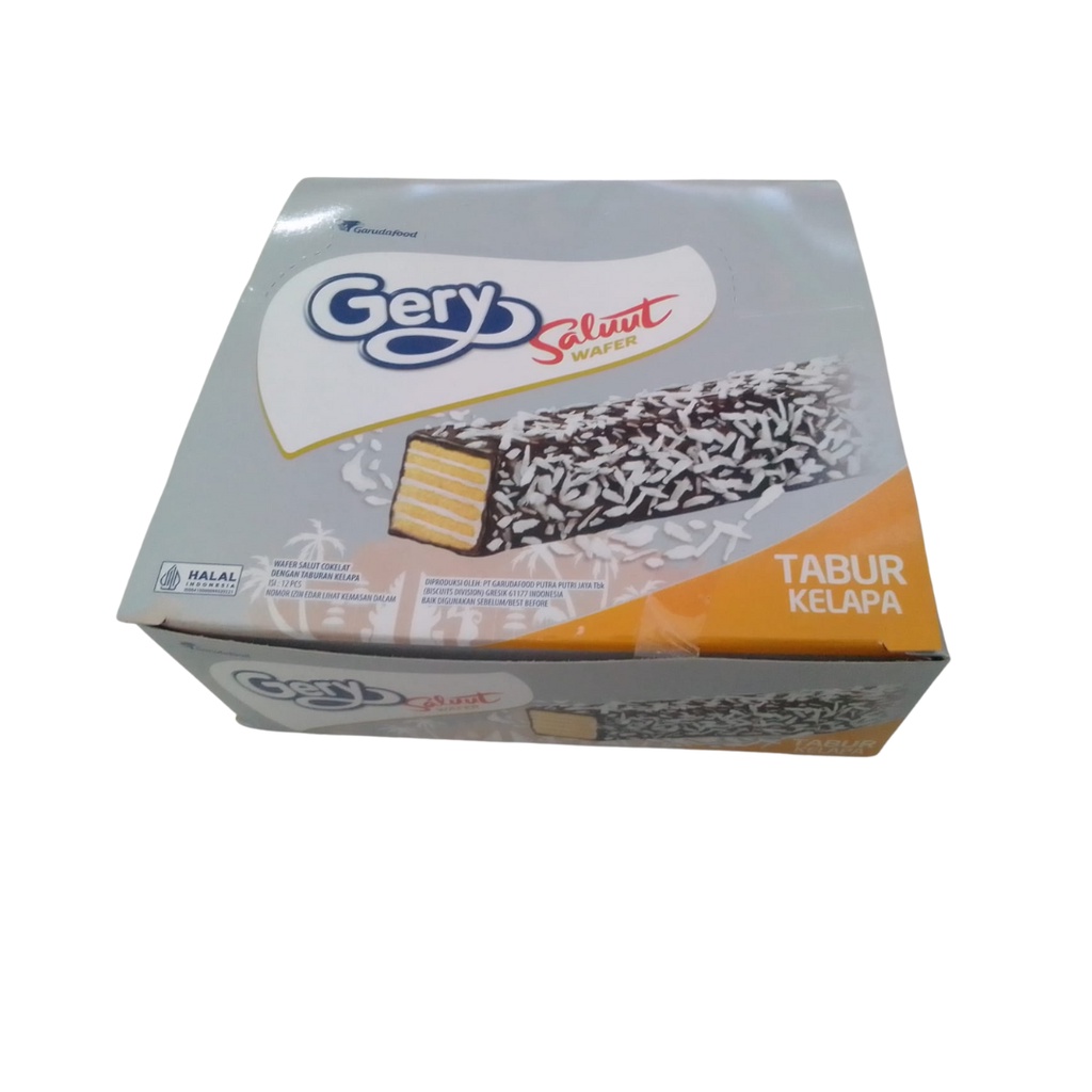 Jual GARUDA FOOD GERY SALUUT WAFER BOX isi 12 | Shopee Indonesia