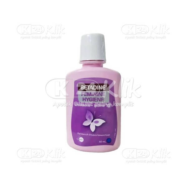 Jual Betadine Feminine Hygiene 60ml (per Botol) | Shopee Indonesia