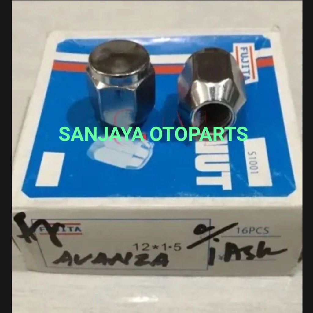 Jual Mur Roda Racing Avanza / Xenia Kunci 21 1,50 (harga per set 16pcs ...