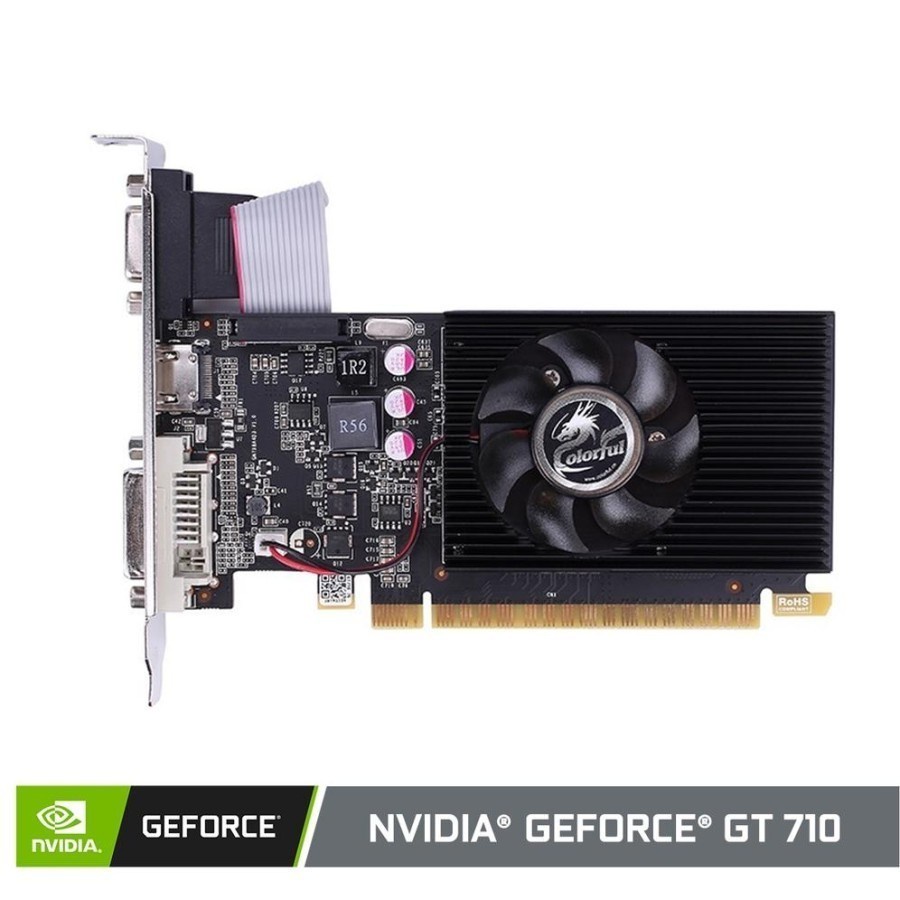 Jual VGA Colorful Geforce GT 710 2GD3 2GB - 2 GB GDDR3 | Shopee Indonesia