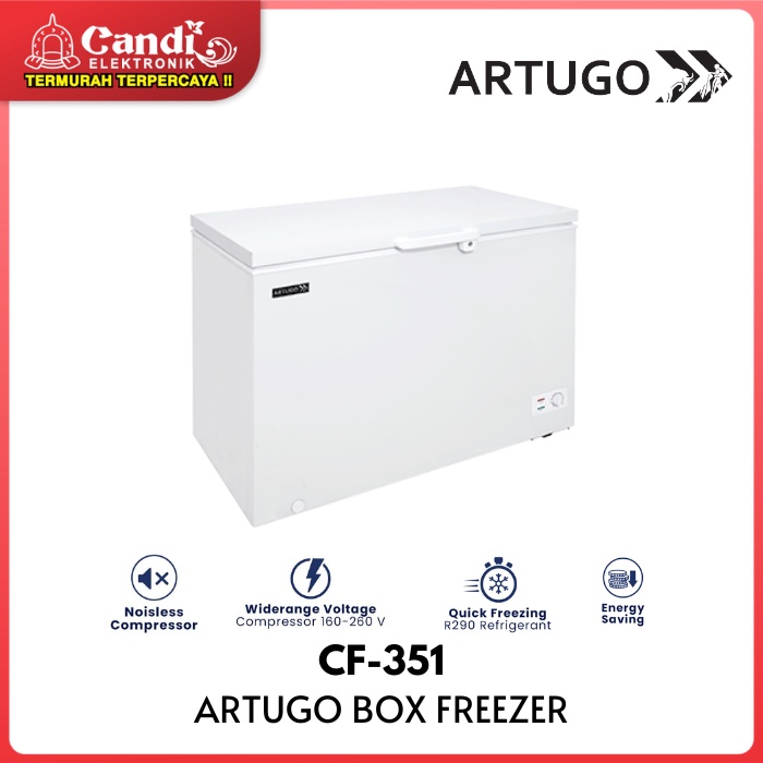 Jual ARTUGO Chest Freezer Kapasitas 330 Liter CF-351 | Shopee Indonesia