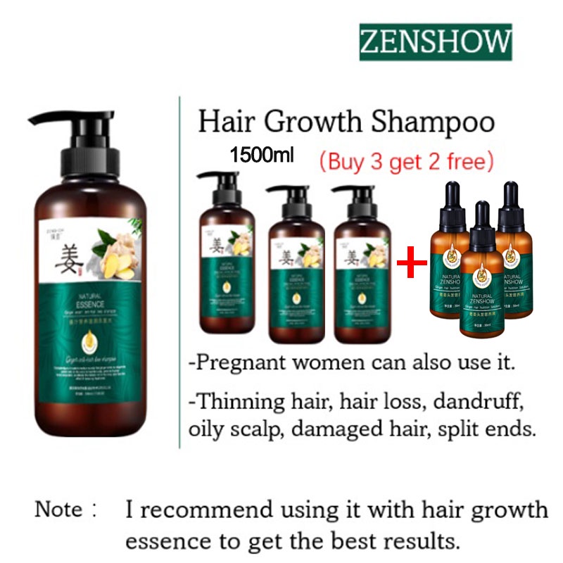 Jual Shampo Sampo Penumbuh Rambut Serum Rambut Rontok Shampoo 500ml ...
