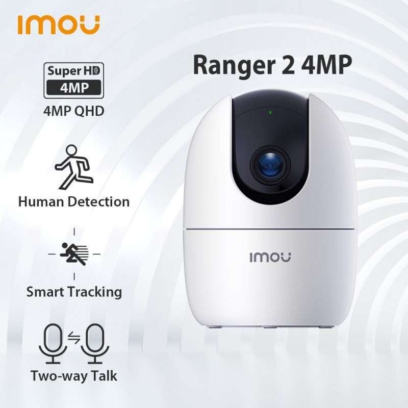 Jual Imou Ranger 2 4MP Smart Tracking IP Camera CCTV Wi-Fi Indoor H.265 ...