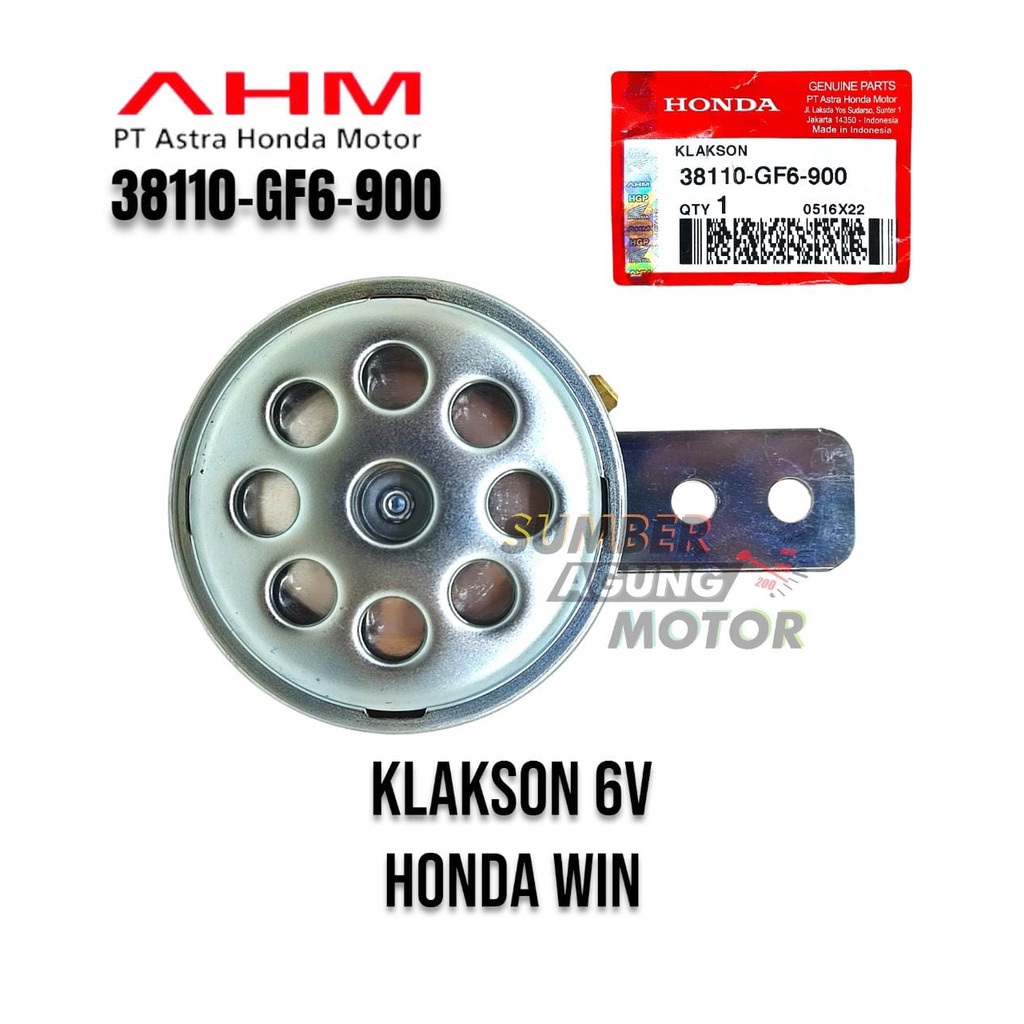 Jual KLAKSON HONDA WIN ORIGINAL AHM 38110-GF6-900 6V | Shopee Indonesia