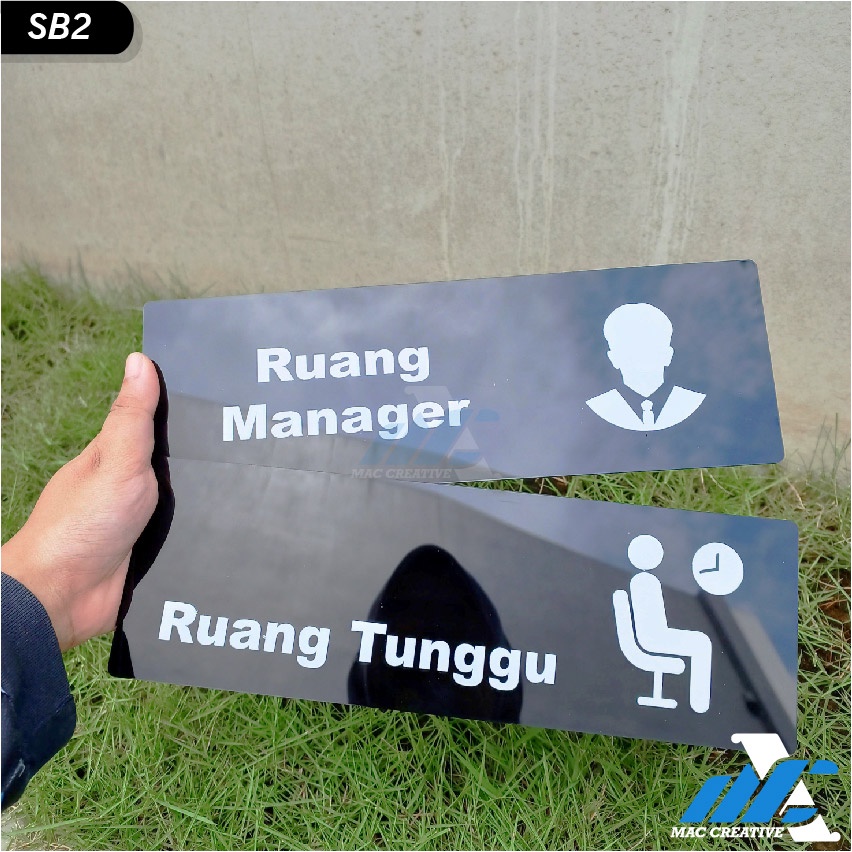 Jual SIGN BOARD AKRILIK PAPAN PETUNJUK LENGKAP - SIGN BOARD - TOILET ...