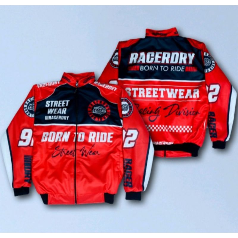 Jual JAKET MOTOR NASCAR JAKET RACING VARSITY RACERDRY ORIGINAL | Shopee ...