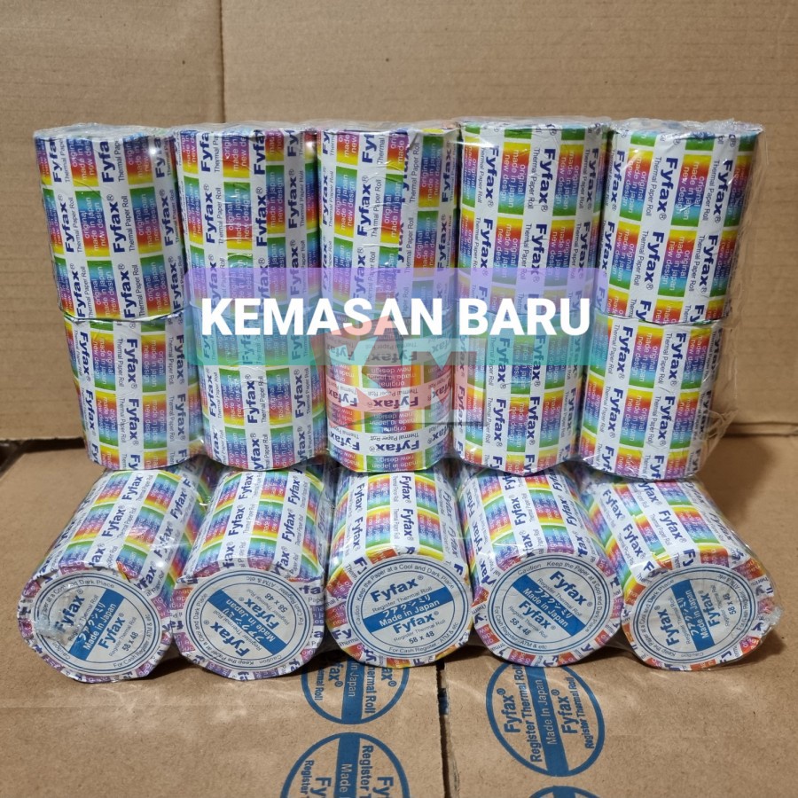 Jual Kertas Thermal / Register Paper Roll FyFax 57 x 48 mm / 57x48 ...