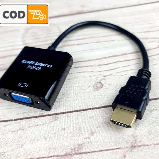 Jual Serba MurahKabel HDMI to VGA Female Adapter Support 1080P Full HD ...
