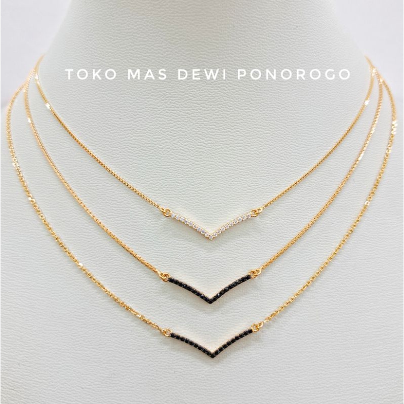 Jual TOKO DEWI KALUNG EMAS AUREL, emas asli kadar 8K/375% | Shopee ...