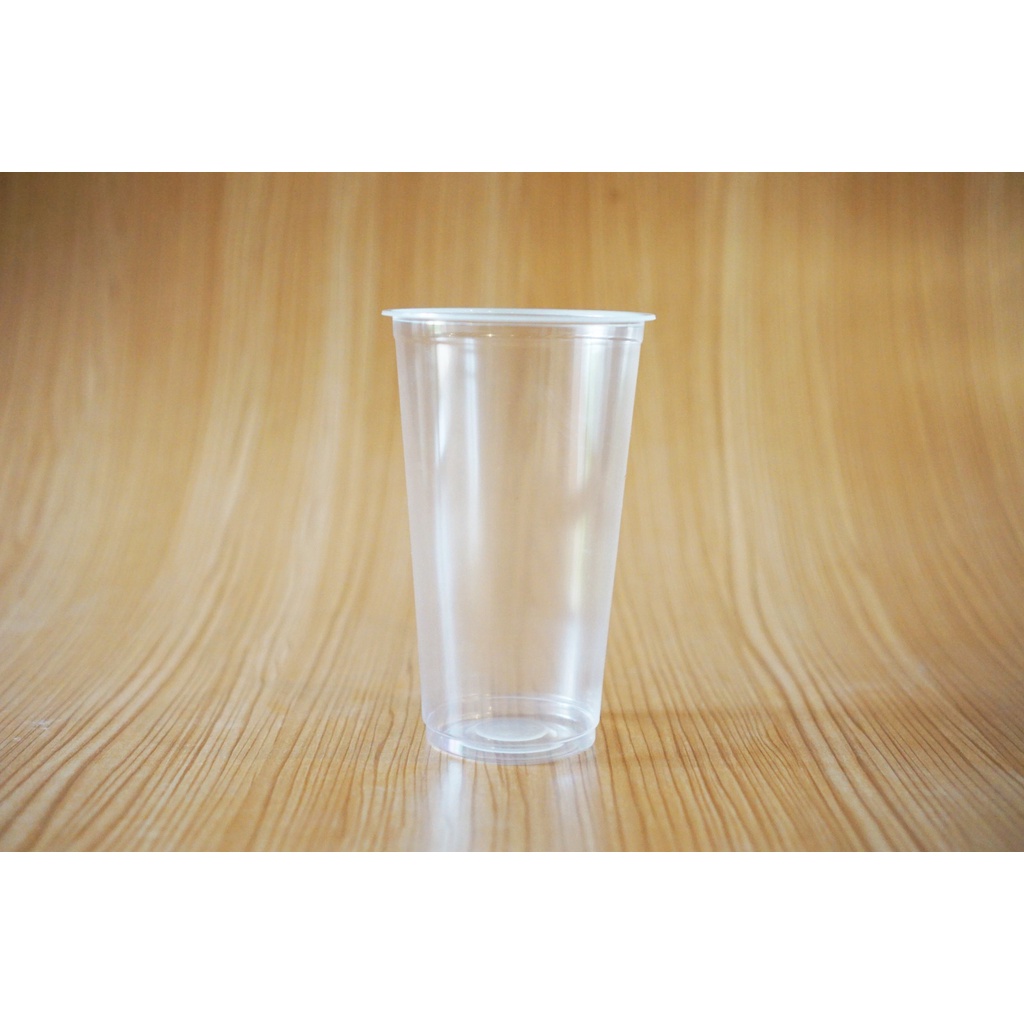 Jual Sablon Gelas Plastik Cup Ukuran 22OZ DATAR Berat 9,5 Gram Merek ...