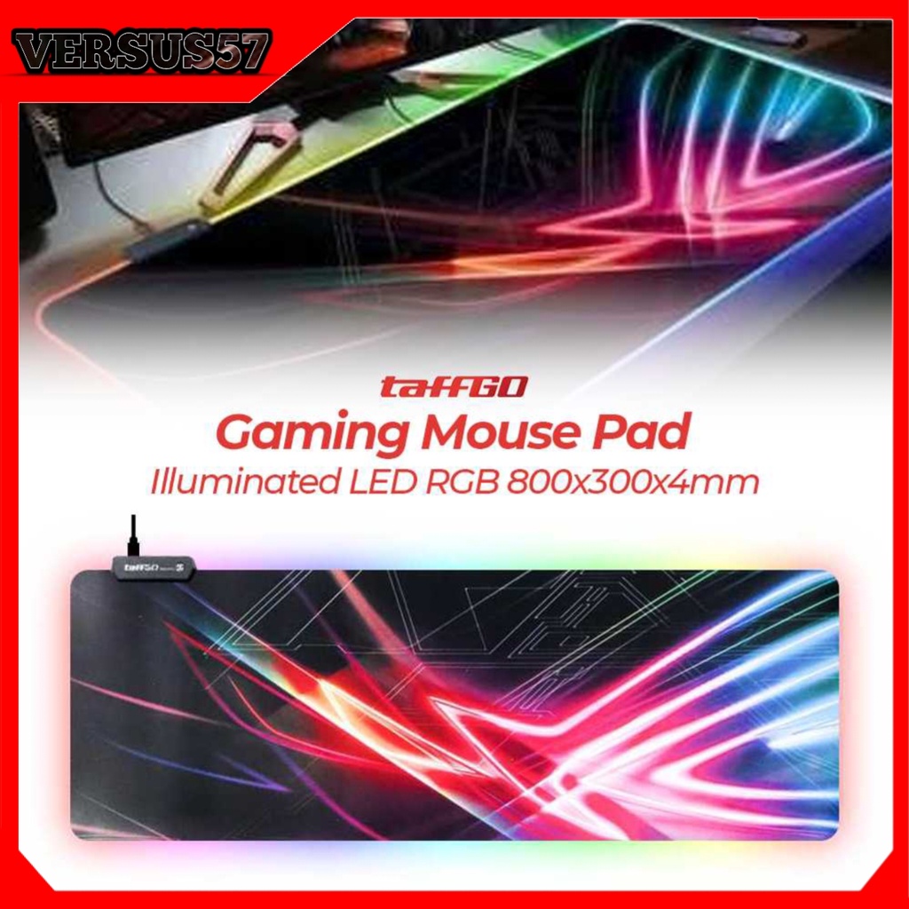 Jual Mouse Pad Gaming XL LED RGB ASUS ROG Alas Mouse Ukuran Besar Anti ...