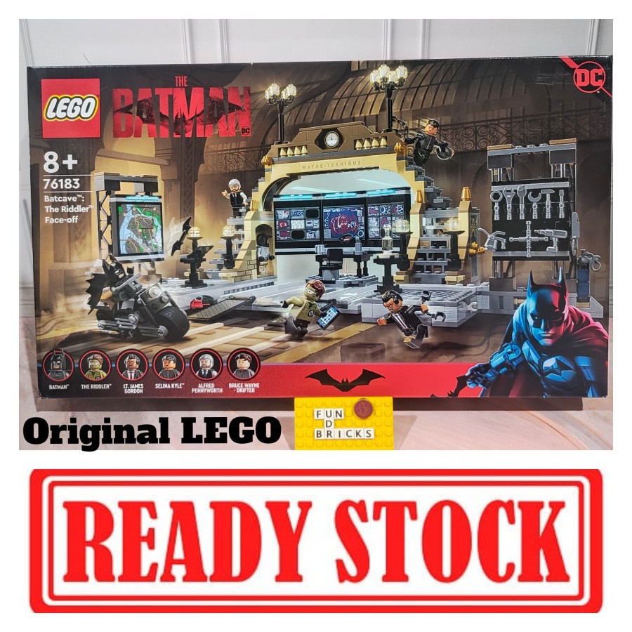 Jual LEGO 76183 The Batman Batcave The Riddler Face Off | Shopee Indonesia