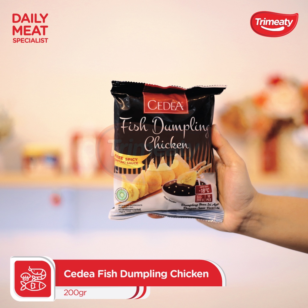 Jual Cedea Fish Dumpling Chicken - 200gr | Shopee Indonesia