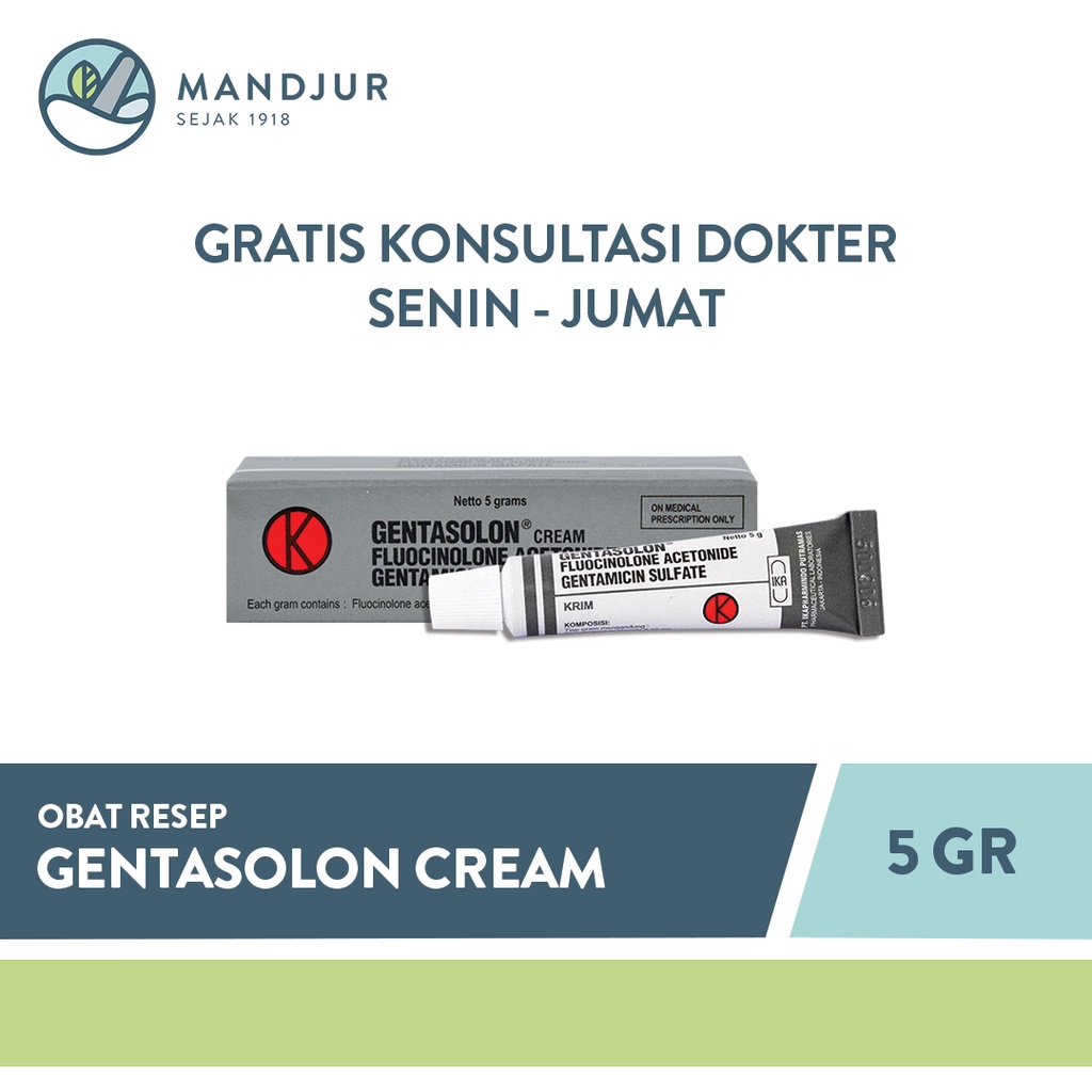 Jual Gentasolon Cream 5 Gram | Shopee Indonesia
