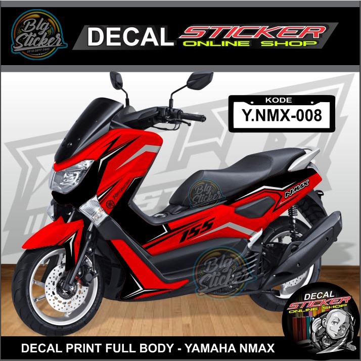 Jual STIKER NMAX FULL BODY DECAL PRINT STICKER VARIASI YAMAHA | Shopee ...