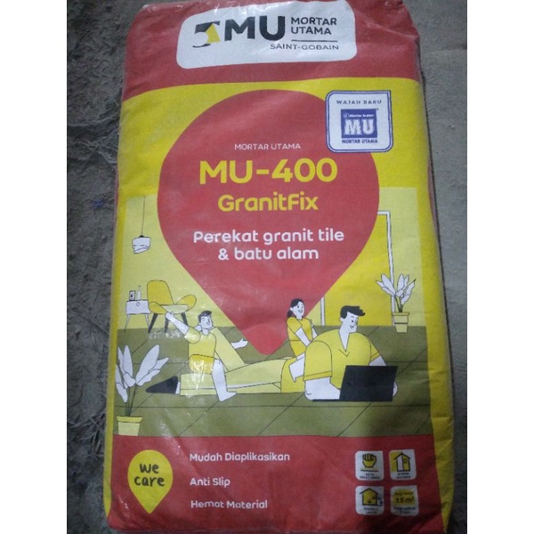 Jual MU-400 GRANITFIX 25KG | Shopee Indonesia