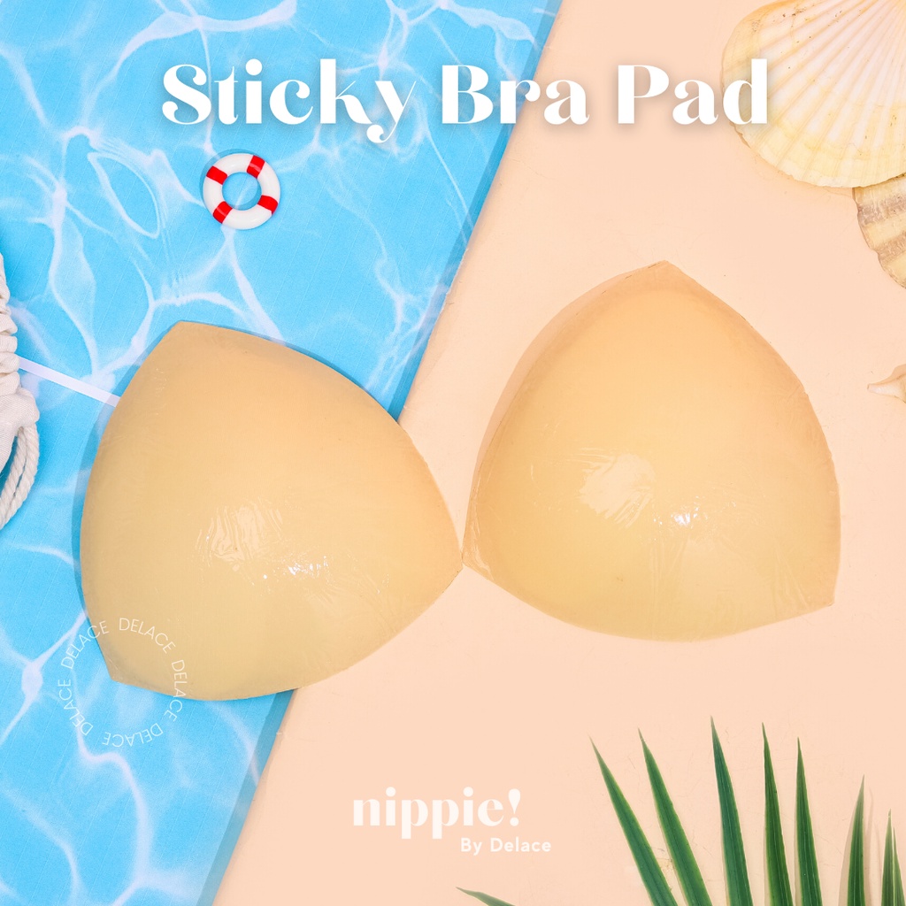 Jual Nippie Sticky Bra Pad Delace Adhesive Seamless Magic Bra Insert Shopee Indonesia