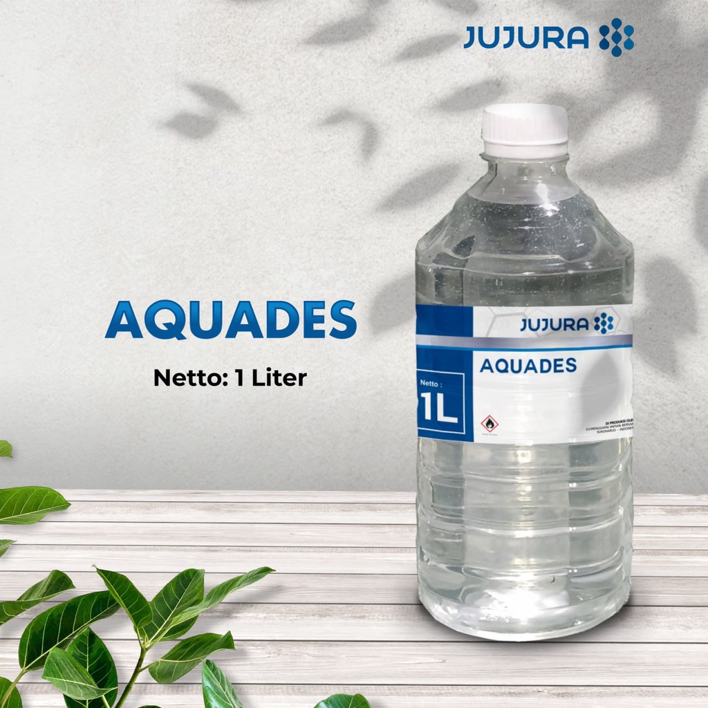 Jual Aquades - Kemasan 1 Liter - Bahan baku | Shopee Indonesia