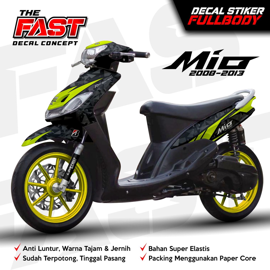 Jual TERBARU Decal Mio Smile Full Body Stiker Mio Smile Full Body ...