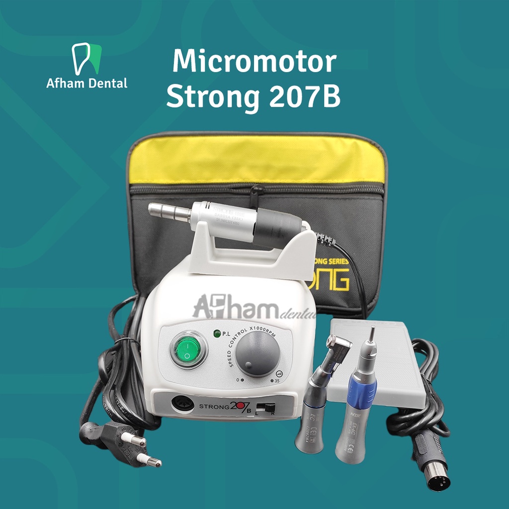 Jual MIKROMOTOR MICROMOTOR DENTAL STRONG SAESHIN 207 B MAHASISWA ...