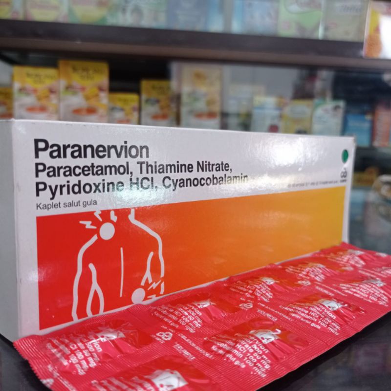 Jual Paranervion 1 strip isi 10 Kaplet | Shopee Indonesia