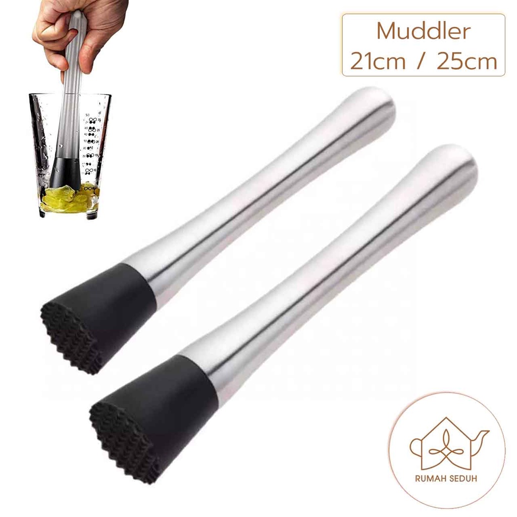 Jual Muddler Stainless Bar Cocktail - Tumbukan Buah Kacang Cracker ...