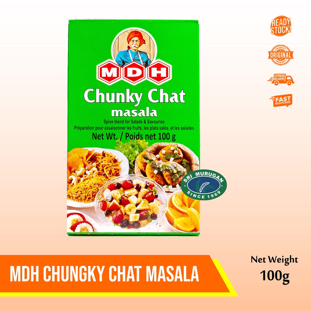 Jual MDH CHUNKY CHAT MASALA 100g | Shopee Indonesia