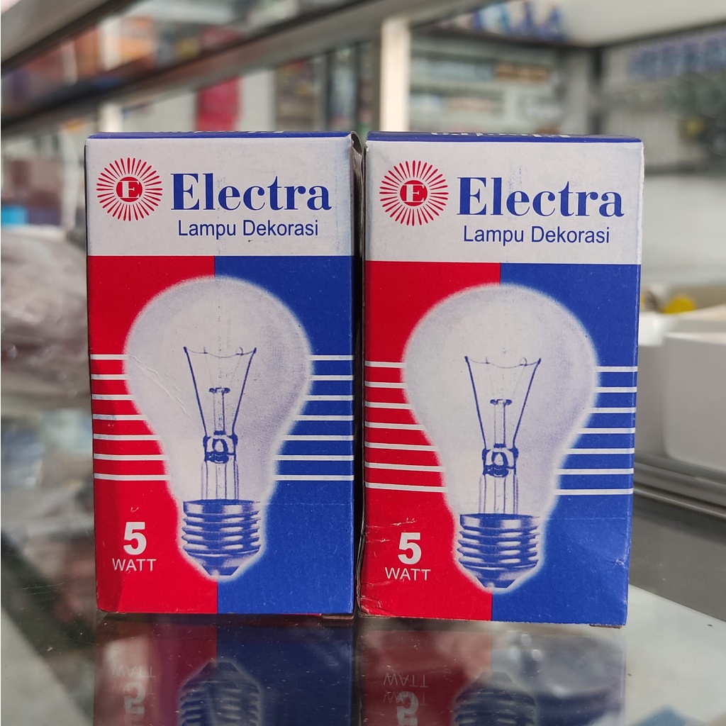 Jual Bohlam Lampu Pijar Electra 5 Watt Elektra E27 Sinar Kekuningan | Shopee Indonesia