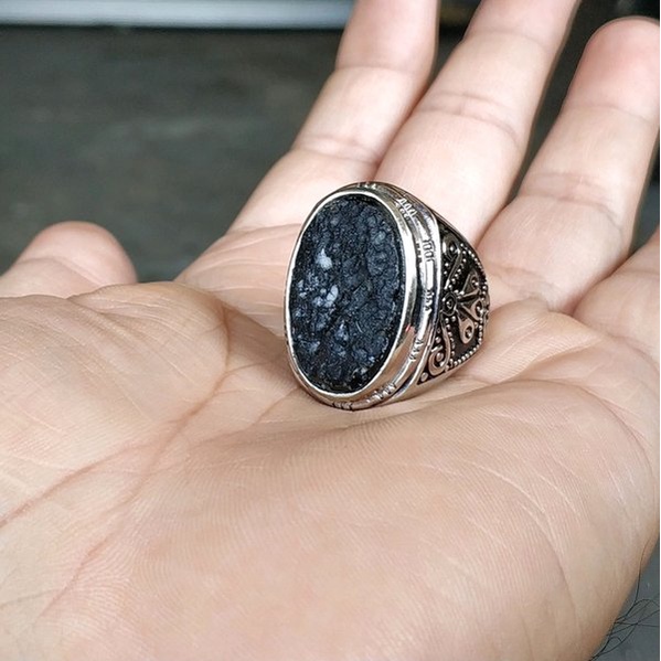 Jual Batu Cincin BATU AKIK NATURAL SATAM - METEOR BANGKA BELITUNG ...