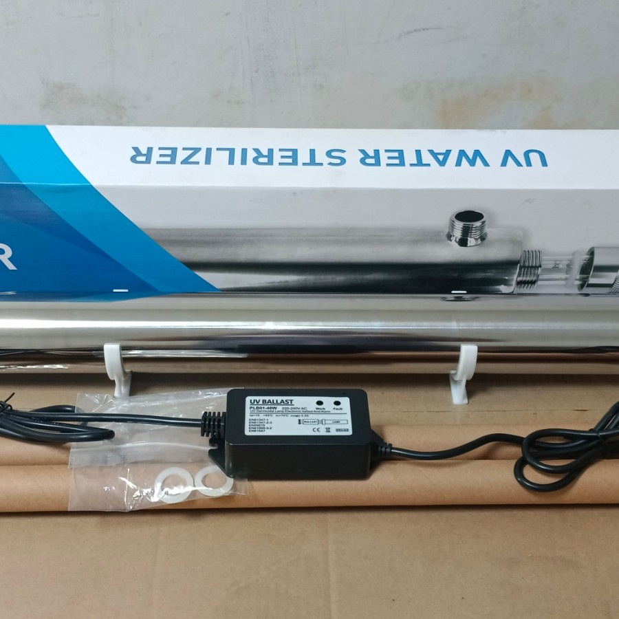 Jual UV set ultraviolet 5Gpm 25watt /UV ultraviolet 5gpm / uv ro 5 gpm untuk bunuh bakteri ...