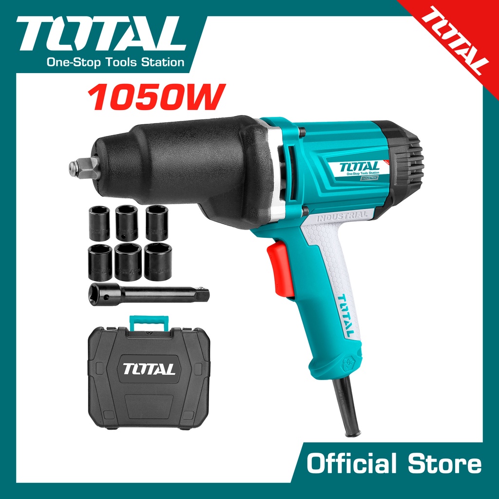 Jual TOTAL Impact wrench/Kunci Pas benturan 1050W TIW10101 | Shopee ...