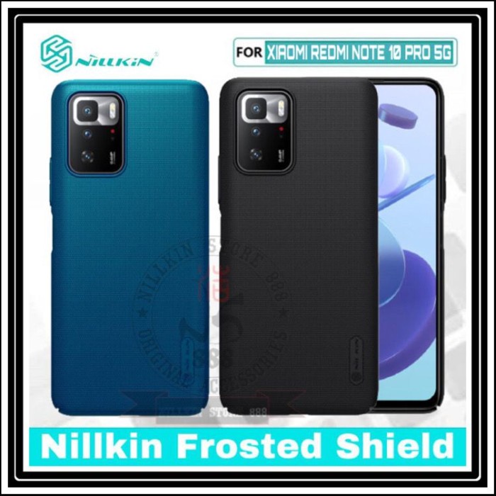 Jual XIAOMI REDMI NOTE 10 PRO 5G NILLKIN FROSTED SHIELD ORIGINAL HARD ...