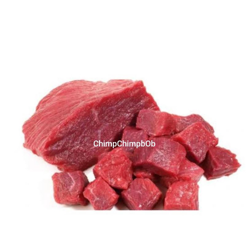 Jual DAGING RENDANG SEGAR PREMIUM 500 GRAM / FRESH PREMIUM BEEF RENDANG ...