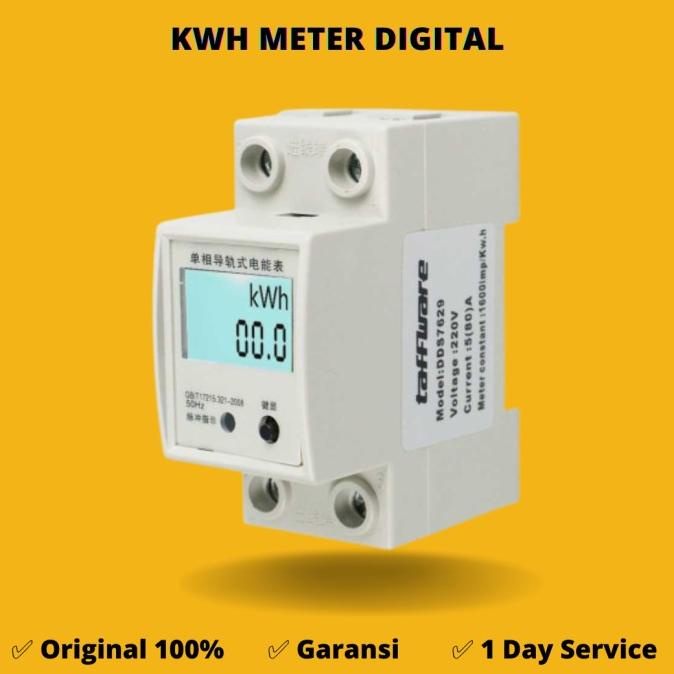 Jual KWH Meter Digital 1 Phase / Alat Pengukur Listrik Voltmeter Watt Meter | Shopee Indonesia