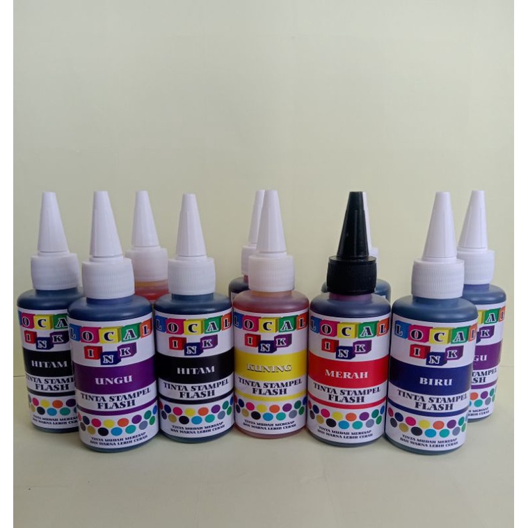 Jual TINTA STEMPEL FLASH OTOMATIS 100 mili | Shopee Indonesia