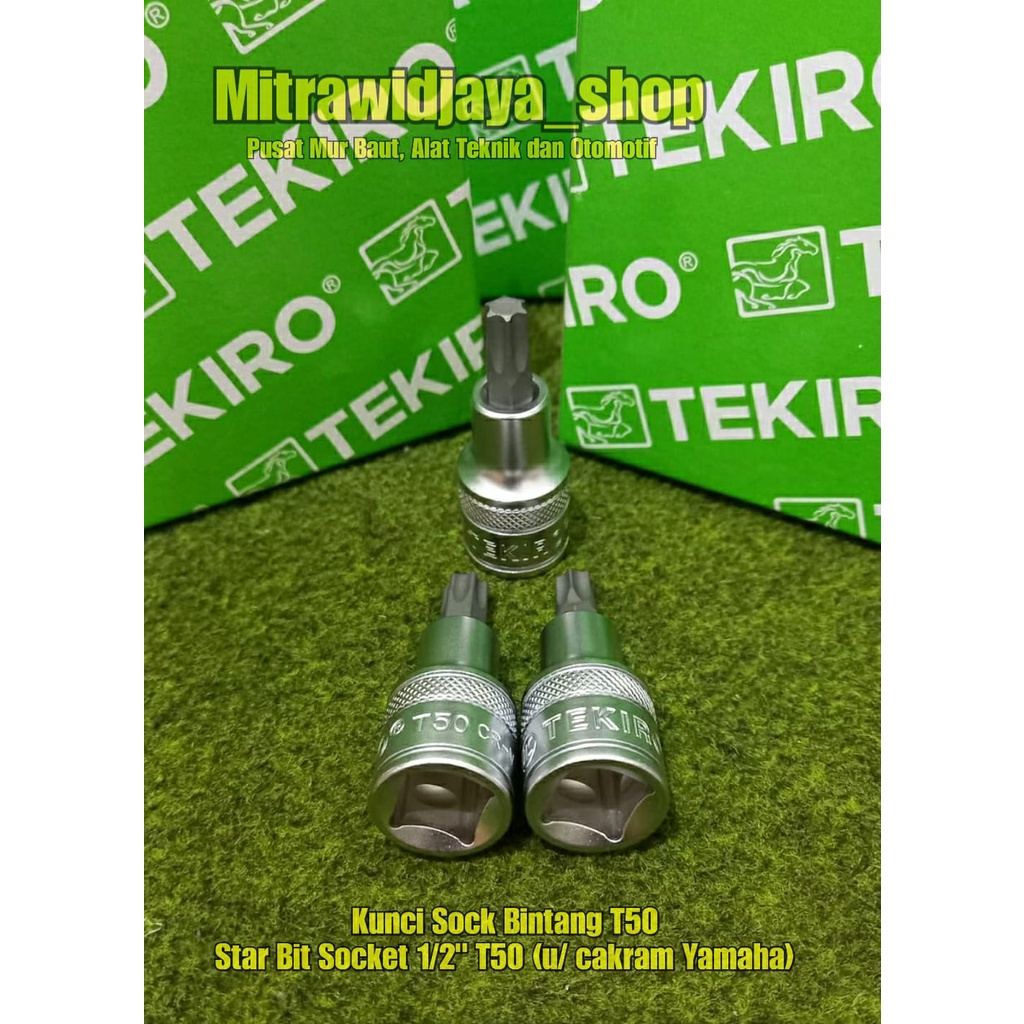 Jual Mata Soket Bintang Pukul T40 / T45 / T50 Gagang 1/2" inch Dr ...