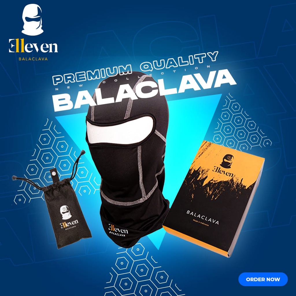 Jual BALACLAVA PREMIUM ELEVEN BUFF MOTOR MASKER MOTOR | Shopee Indonesia